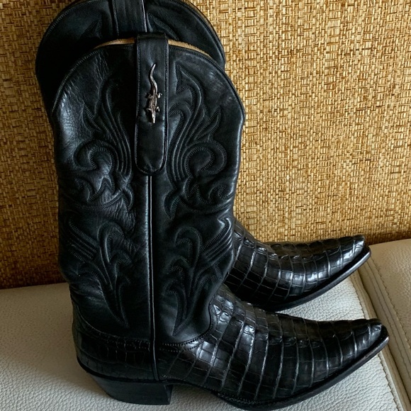 Stallion | Shoes | Rare Limited Edition Real Crocodile Leather Boots ...